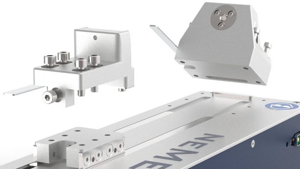 Nemix 50 syringe stirrer for homogeneous mixing inside the syringe