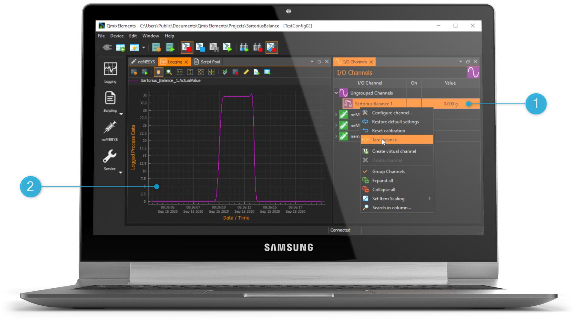 CETONI Elements now supports precision scales - CETONI GmbH